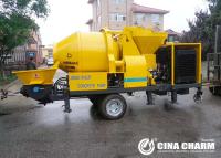 China Diesel And Electric Engine 30m3 Portable Concrete Pump Pumping Machine for sale