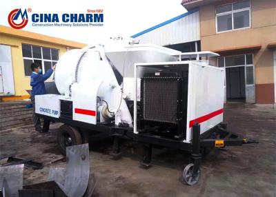 China 20m3/H concrete pump trailer Diesel Engine Concrete Line Pump for sale