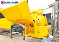 China Mini Diesel 10M3/H Cement Concrete Mixers Construction Machine for sale