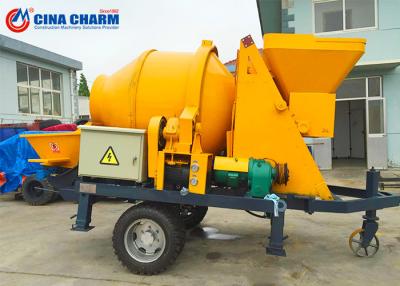 China JBS40 Portable Mobile Concrete Mixer With Pump 40M3/Hr Construction Engineering for sale