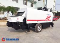 China HBTS60 60m3/H Concrete Mixer Machine Pump Trailer Mounted for sale