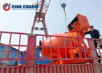 China JZC350 350L Automatic Feeding Concrete Drum Mixer Self Loading for sale