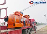 China JZC350 Self Loading Concrete Mixer Machine Automatic Feeding Concrete Drum Mixer for sale