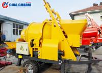 China JBS30 30M3/h Portable Concrete Mixer Machinery And Concrete Pump for sale