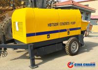 China 30TPH Portable Diesel Concrete Mixer Pump Building Equipment for sale