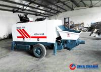 China Hydraulic Mobile Diesel 40m3/h Trailer Mounted Concrete Pump S - Pipe Valve for sale