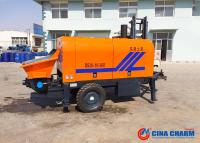 China Hydraulic Mobile Diesel 40m3/h Trailer Mounted Concrete Pump S - Pipe Valve for sale