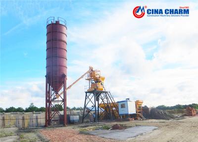 China 25m3/H Hzs25 Ready Mixed Concrete Mixing Plant Aggregate Conveying for sale