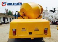 China 2200RPM 3.5CBM Mini Self Loading Concrete Mixer Trucks High Efficiency for sale