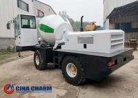 China 2200RPM 3.5CBM Mini Self Loading Concrete Mixer Trucks High Efficiency for sale