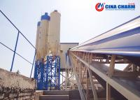 China Discharging 4.1m Wet Aggregate Concrete Batching Mixing Plant Rmc Plant Machinery for sale