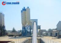 China Discharging 4.1m Wet Aggregate Concrete Batching Mixing Plant Rmc Plant Machinery for sale