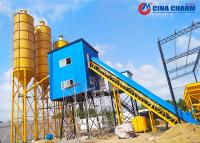 China HZS60 Commercial Concrete Mixing Station Commodity Automatic Metering for sale