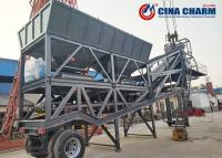 China CE ISO Certificate mobile ready mix concrete plant Mini Manufacturing for sale
