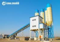 China HZS90 90M3/H Ready Mixed Concrete Batching Plant Belt Conveyor for sale