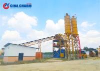 China Stationary 90m3/H HZS90 Concrete Batching Plant High Performance for sale