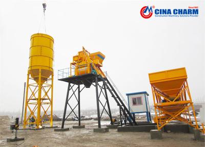 China Portable HZS50 Concrete Mixing Plant Pld1600 Js1000 Concrete Mixer for sale