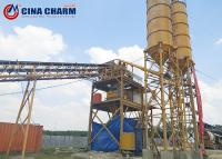China Electric Working Type HZS25 Concrete Ready Mix Plants With PLD800 for sale