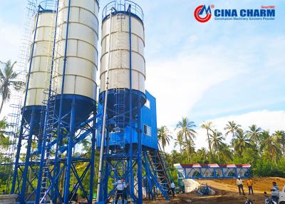 China 60m3/H 1000L Twin Shaft Mixer Batching Plant Js1000 Concrete Batching Machine for sale