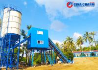 China 60m3/H 1000L Twin Shaft Mixer Batching Plant Js1000 Concrete Batching Machine for sale