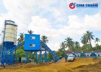 China Hzs60 Belt Type RMC Batching Plant Js1000 Welded Type 150T Cement Silo for sale