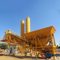 China Automatic Working Mobile Batching Plant YHZS35 With 35m3/Hour for sale