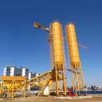 China Automatic Working Mobile Batching Plant YHZS35 With 35m3/Hour for sale