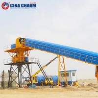 China Electric Working Type HZS25 Concrete Ready Mix Plants With PLD800 for sale