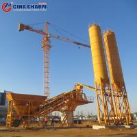 China Automatic Working Mobile Batching Plant YHZS35 With 35m3/Hour for sale
