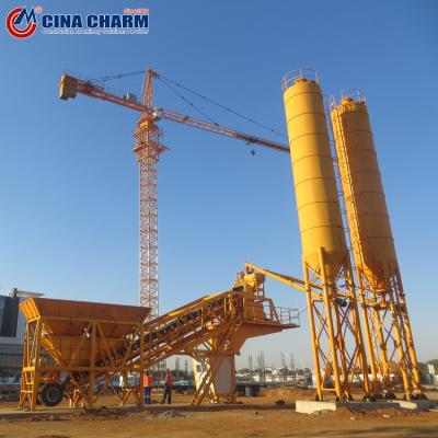 China Automatic Working Mobile Batching Plant YHZS35 With 35m3/Hour for sale