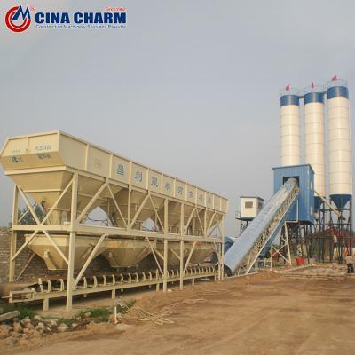 China Electric HZS60 60m3/H RMC Batching Plant With PLD1600 for sale