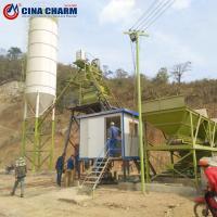 China HZS35 Mini Fixed Concrete Batching Plant Engineering Construction Machinery for sale