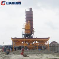 China HZS35 Mini Fixed Concrete Batching Plant Engineering Construction Machinery for sale