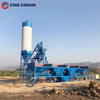 China HZS25 Mobile Concrete Mixing Plant Small Concrete Production Line for sale