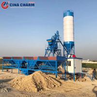 China HZS25 Mobile Concrete Mixing Plant Small Concrete Production Line for sale