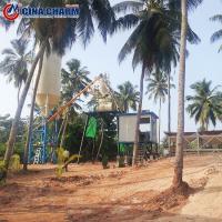China HZS35 Stationary Dry Concrete Batching Plant 35CBM Mini Cement Plant for sale