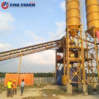 China HZS90 90m3/H Ready Mixed Belt Conveyor Concrete Batching Plant for sale