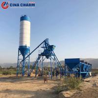 China 4.1m Concrete Batching Plant Small Concrete Production Line HZS25 for sale