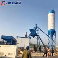 China 4.1m Concrete Batching Plant Small Concrete Production Line HZS25 for sale