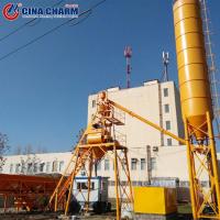 China Double Sets Of HZS25 Commercial Concrete Mixing Plant Construction Projects for sale