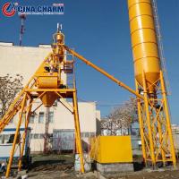 China Double Sets Of HZS25 Commercial Concrete Mixing Plant Construction Projects for sale
