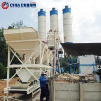 China 50m3/hR Hopper Type Concrete Batching Plant HZS50 Cement Concrete Batching Plants for sale