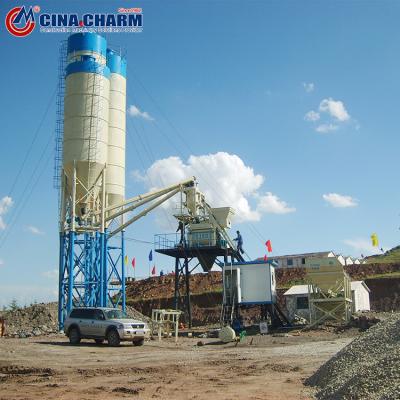 China Dry Concrete Batching Plant HZS35 PLD1200 Concrete Mixer Station  Batching Plant for sale