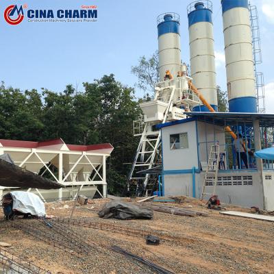 China HZS35 Dry Concrete Batching Plant PLD1200 Ready Mix Concrete Batching Plant for sale