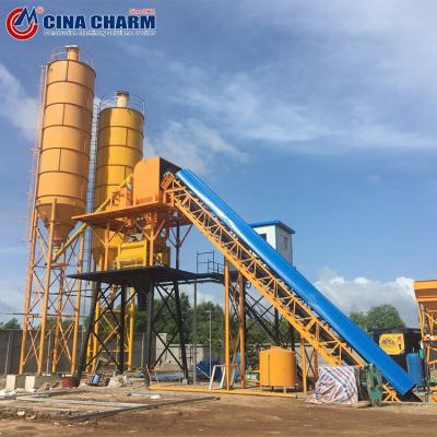 China HZS60 Electric Concrete Mixing Plant Ready Mixed 60m3/H With JS1000 Mixer for sale
