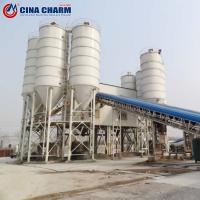 China HZS180 Ready 180m3/H Stationary Wet Mix Concrete Batching Plant In Construction for sale
