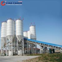 China PLC Control 180m3/H Concrete Mixer Machinery HZS180 Ready Mix Concrete Batching Plant for sale