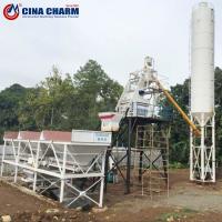 China Mini Type Dry Concrete Batching Plant HZS35 With PLD1200 Small Rmc Plant for sale