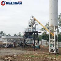 China Mini Type Dry Concrete Batching Plant HZS35 With PLD1200 Small Rmc Plant for sale