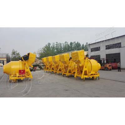 China Horizontal Electric JZC Concrete Mixer JZC350 With Productivity 10-14m3/H for sale